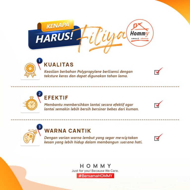 Hommy Sapu Lantai Filiya - Hommy Plastic Indonesia