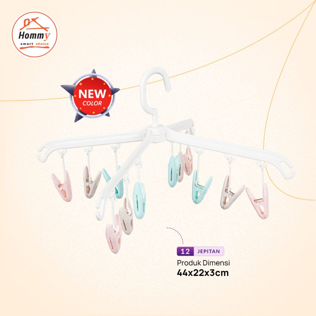 Hommy Jepitan Jemuran Haruka - Hommy Plastic Indonesia