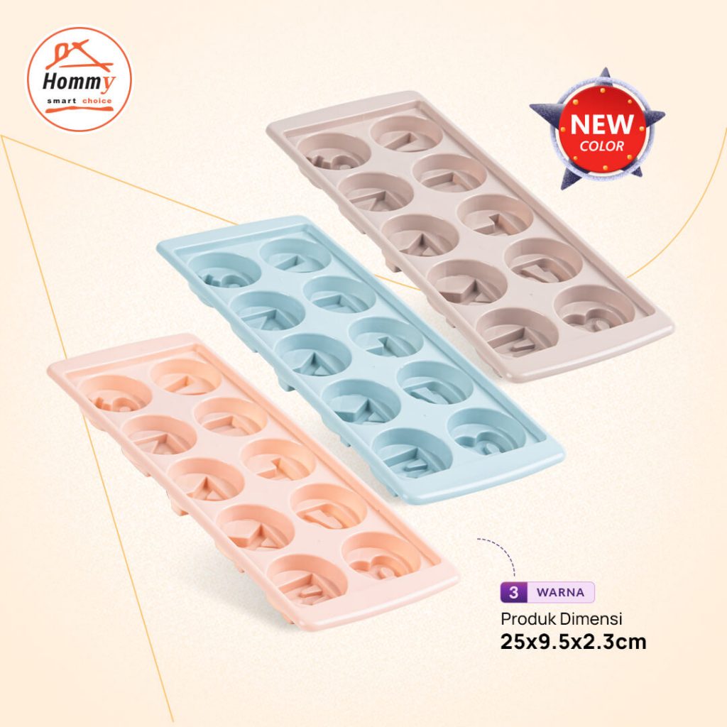 Hommy Cetakan Es Batu Livia - Hommy Plastic Indonesia