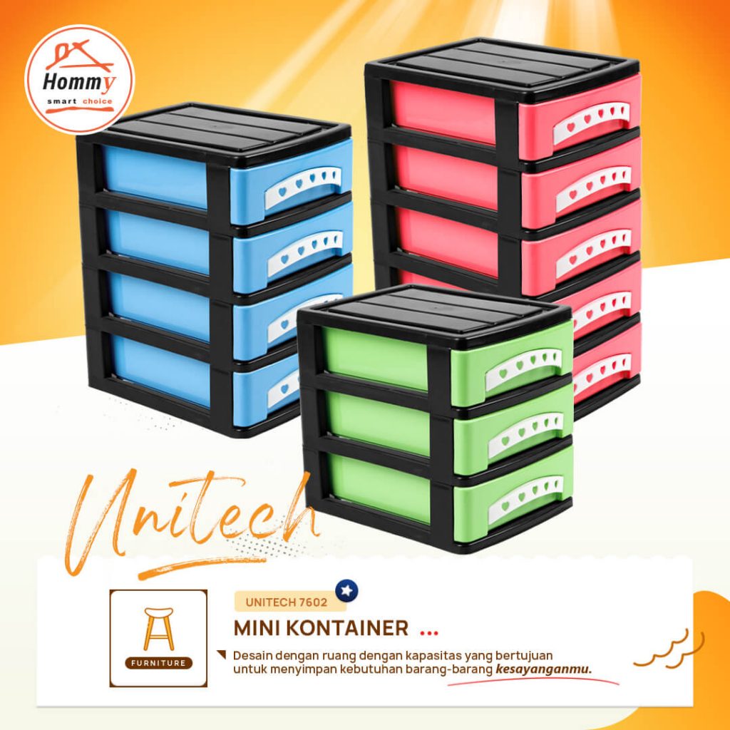 Hommy Mini Kontainer Unitech - Hommy Plastic Indonesia