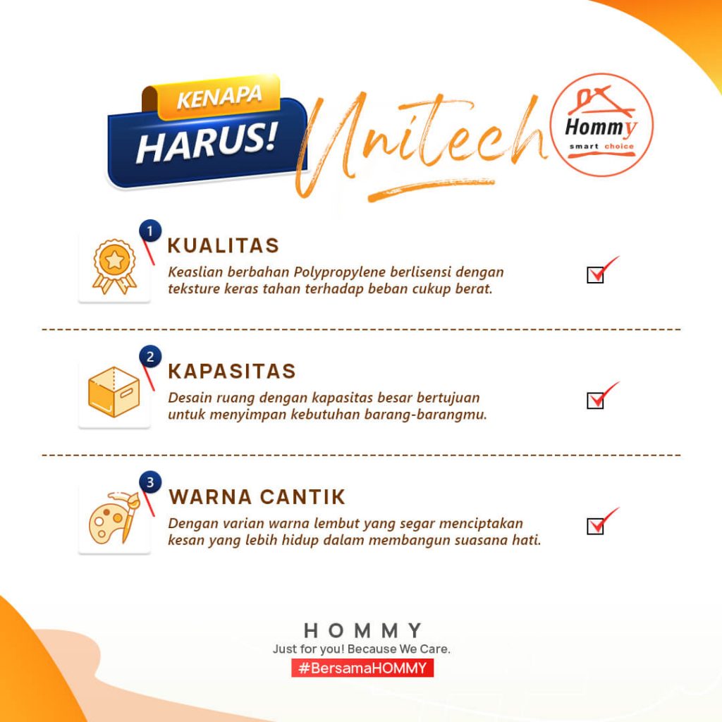 Hommy Mini Kontainer Unitech - Hommy Plastic Indonesia