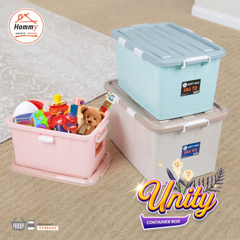 Hommy Storage Box Unity - Hommy Plastic Indonesia