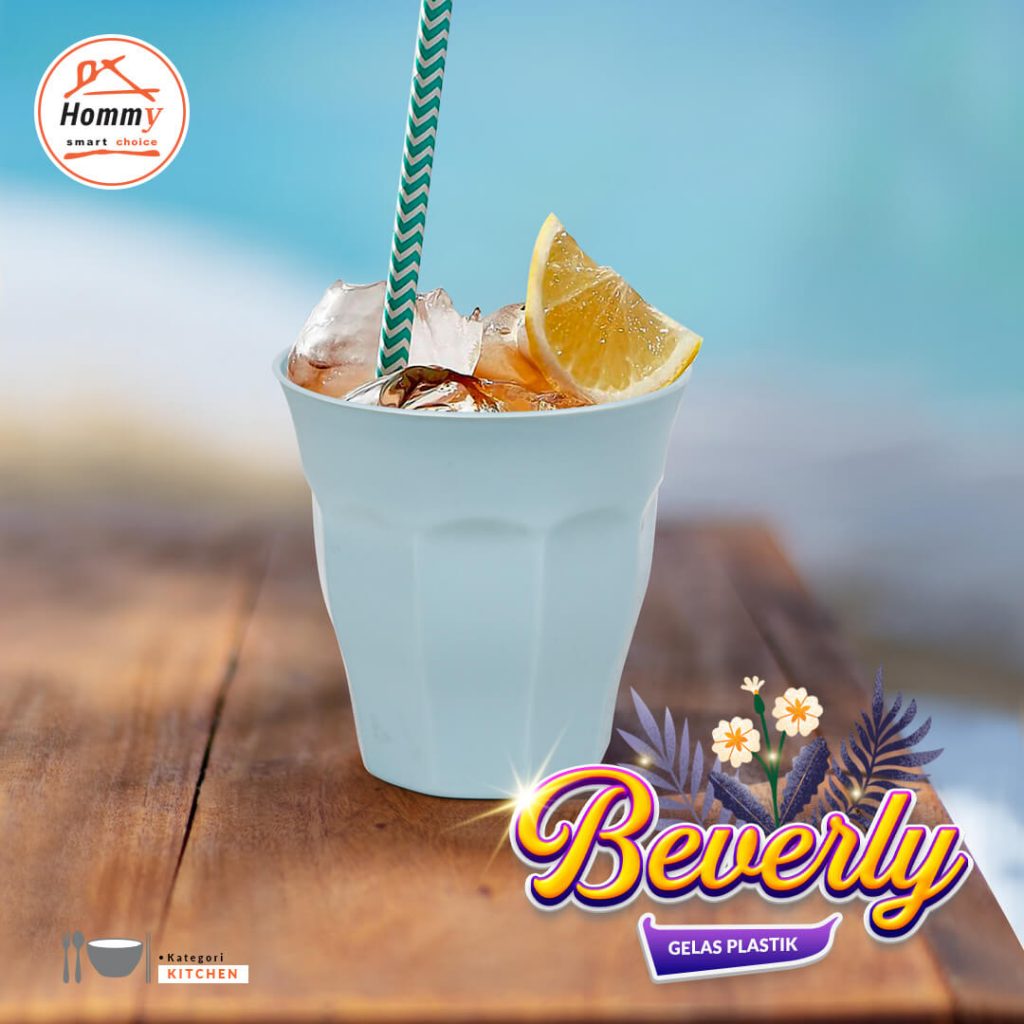Hommy Gelas Baverly - Hommy Plastic Indonesia
