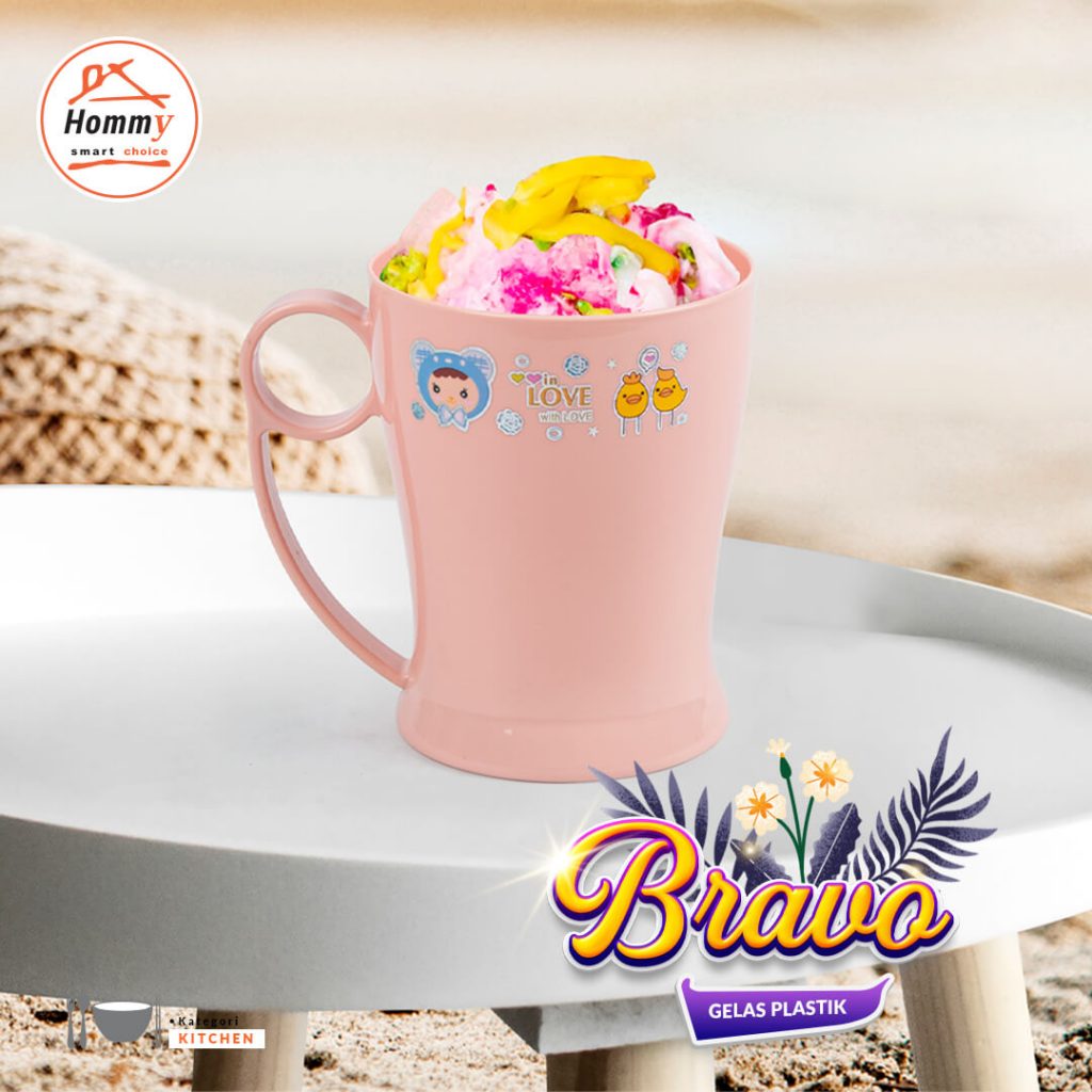 Hommy Gelas Bravo - Hommy Plastic Indonesia