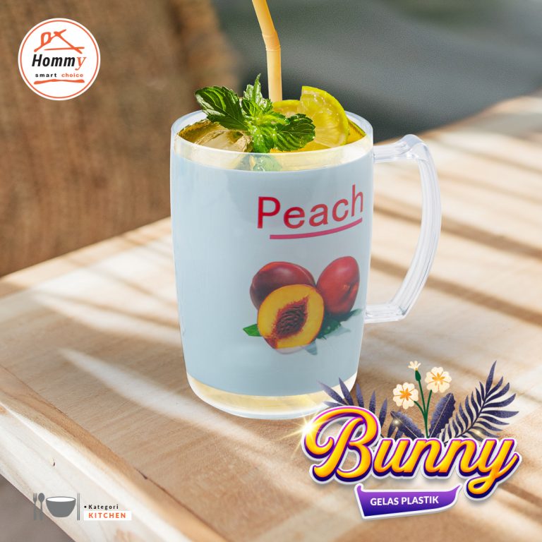 Hommy Gelas Bunny - Hommy Plastic Indonesia